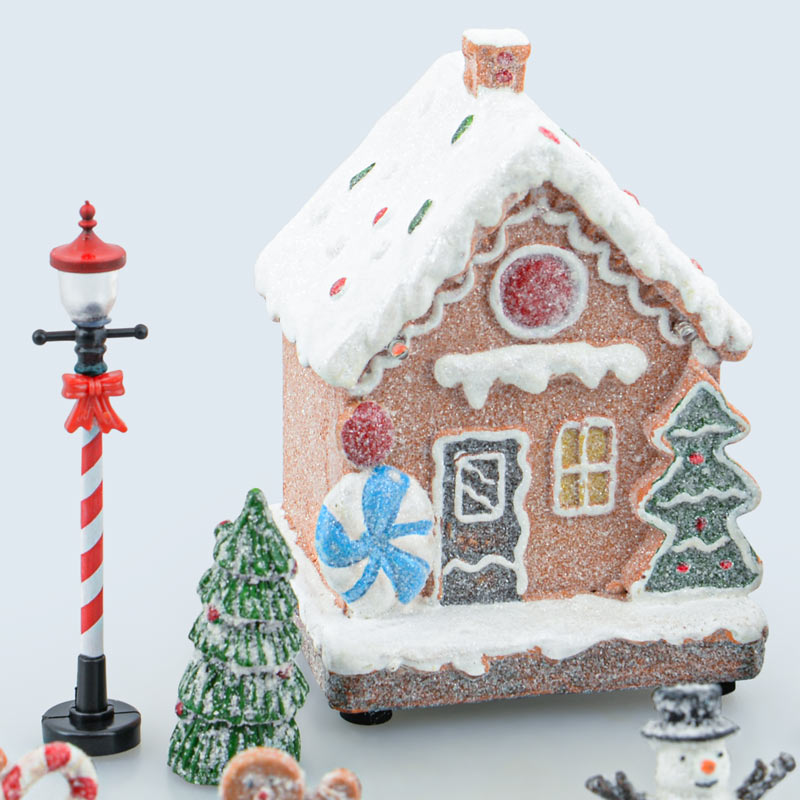 Scénette village pain d'épices - L'Incroyable